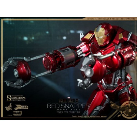 IRON MAN 3 Mark XXXV Red Snapper 1/6 PPS002 Armor Power Pose