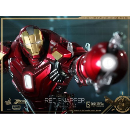 IRON MAN 3 Mark XXXV Red Snapper 1/6 PPS002 Armor Power Pose
