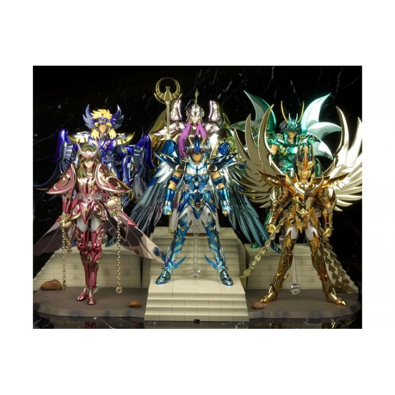 SAINT SEIYA DX Display Stage Set Socles Stands Myth Cloth BANDAI 10th ...